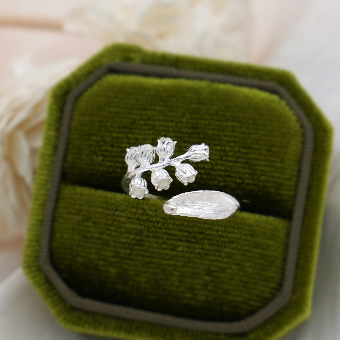 Lily of The Valley Ring | Flower Rings | Mystic Garden Jewel