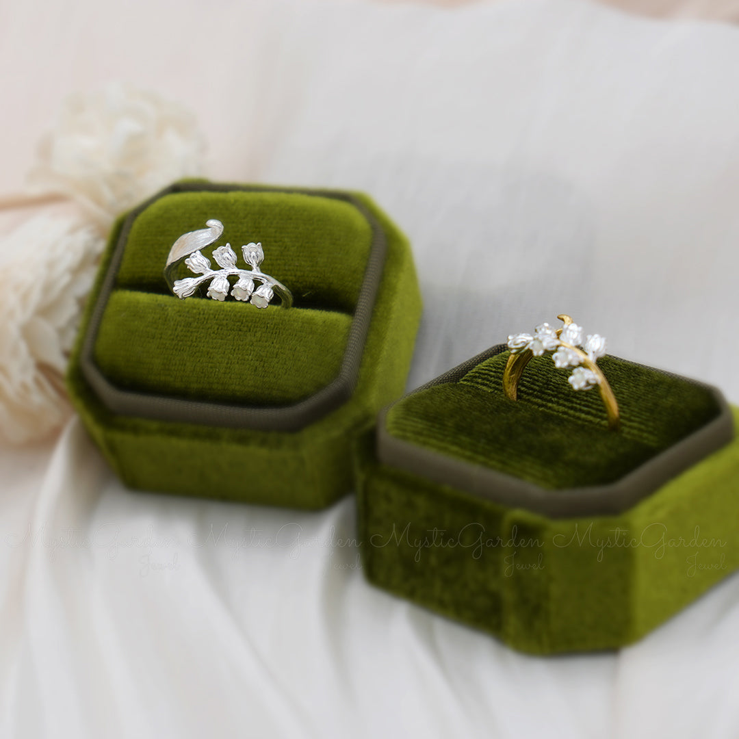 Lily of The Valley Ring | Flower Rings | Mystic Garden Jewel